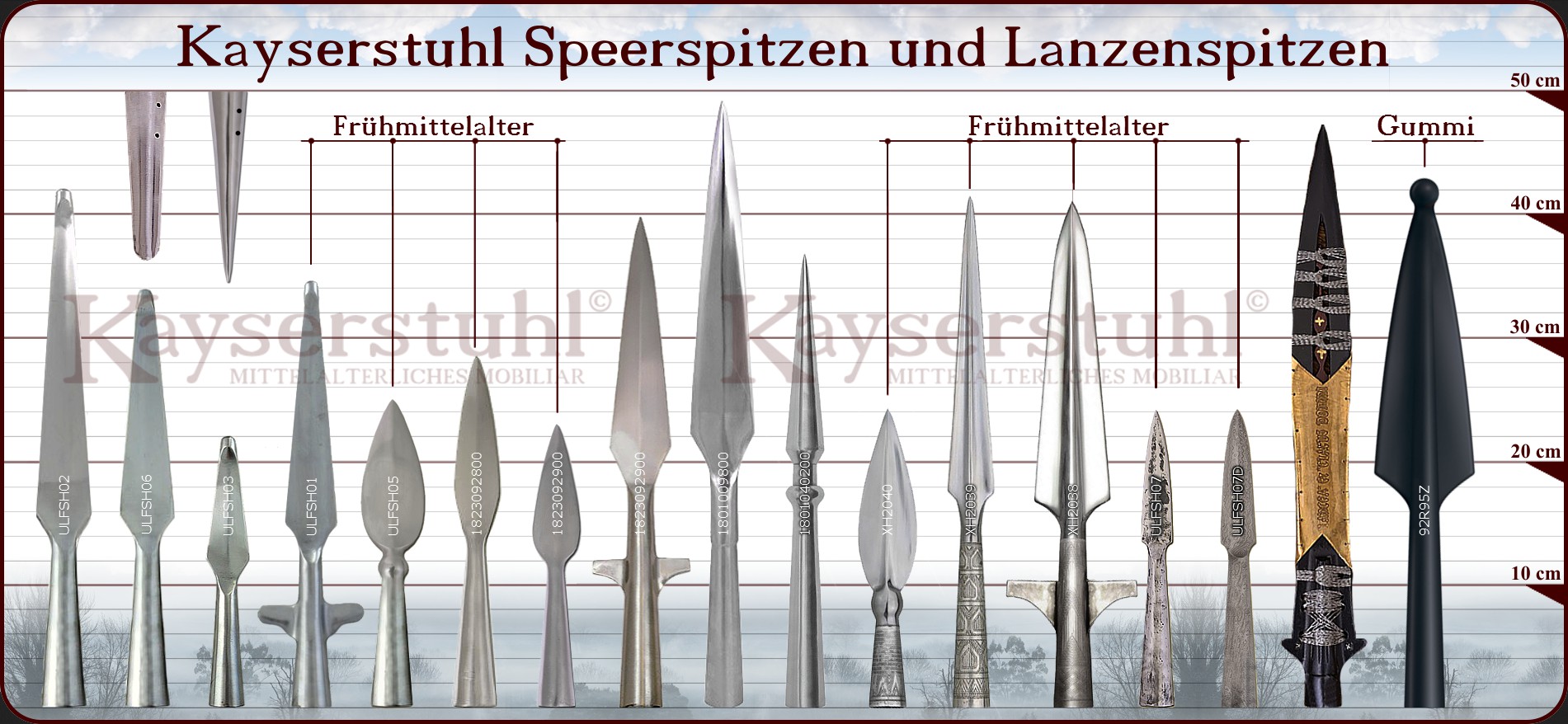 KAYSERSTUHL - STANGENWAFFEN
